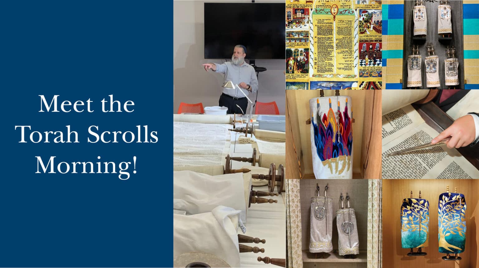 Meet the Torah Scrolls Morning | Temple Emanu-El